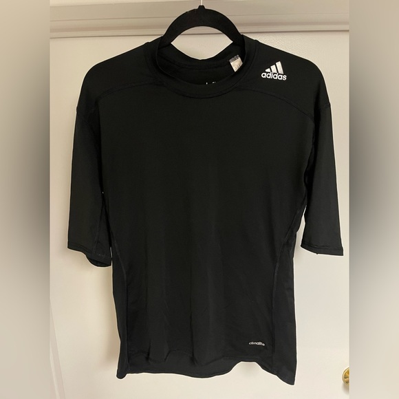 adidas | Shirts | Adidas Techfit Compression Shirt Black Size Xl | Poshmark